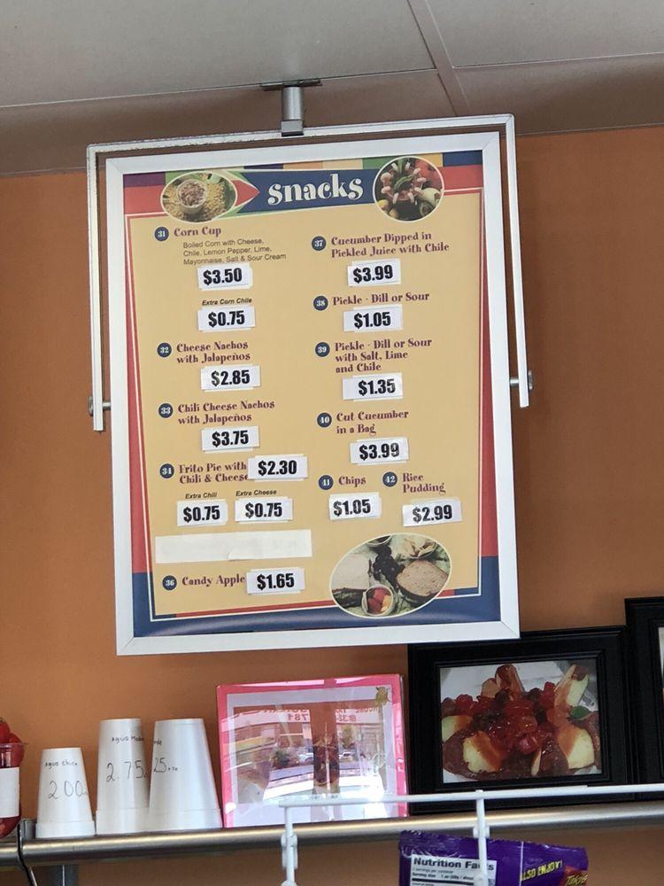 Menu at La Paletera desserts, Houston, Bellaire Blvd # A