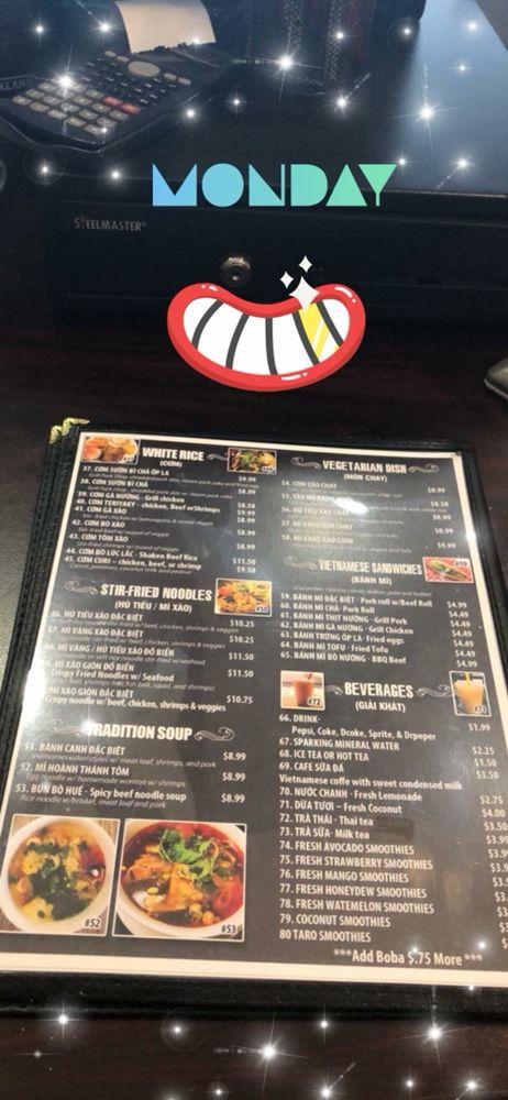 Menu at PHO KC Vietnamese Restaurant, Glendale, N 59th Ave #130