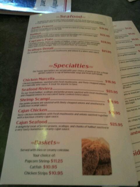 Menu at Denali Family Restaurant, Wasilla, 121 S Lamont Cir