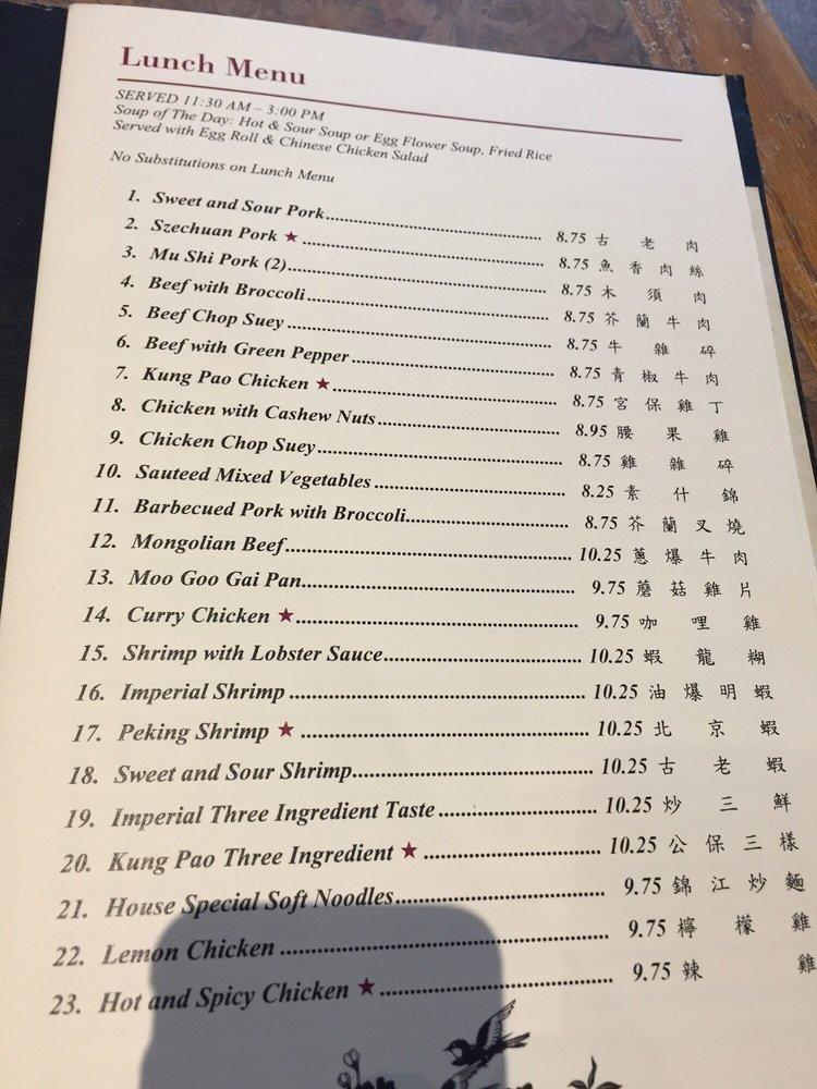 Menu at Grand Panda restaurant, Santa Clarita, Seco Canyon Rd #109