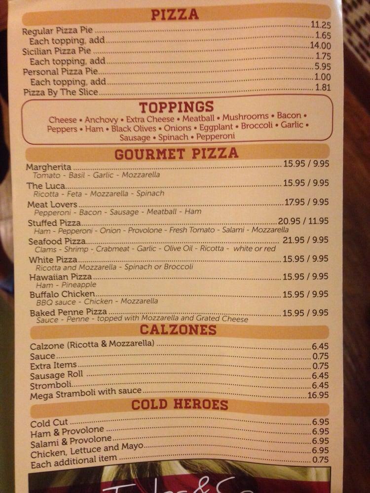Menu at Surfside Beach Pizza pizzeria, Surfside Beach, 821 Surfside Dr