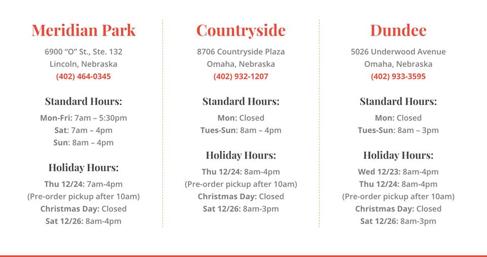 Menu at Le Quartier Bakery & Café - Meridian Park, Lincoln