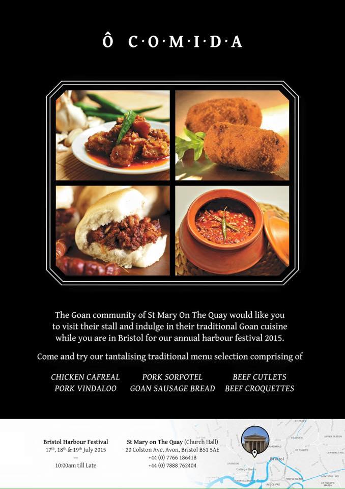 Menu at O Comida restaurant, Bristol