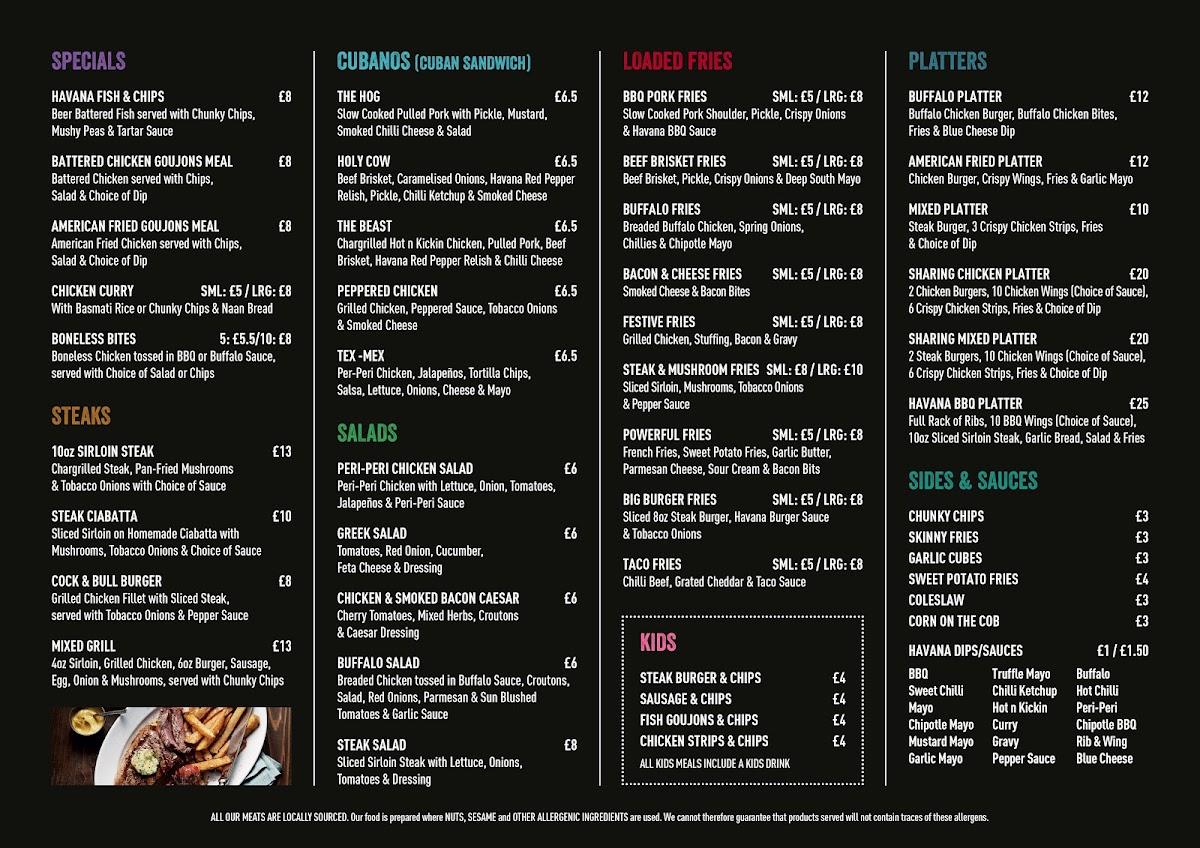 Menu at Little Caesars - Belfast pizzeria, Belfast