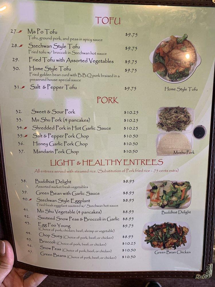Menu at Noble Palace restaurant, Marysville