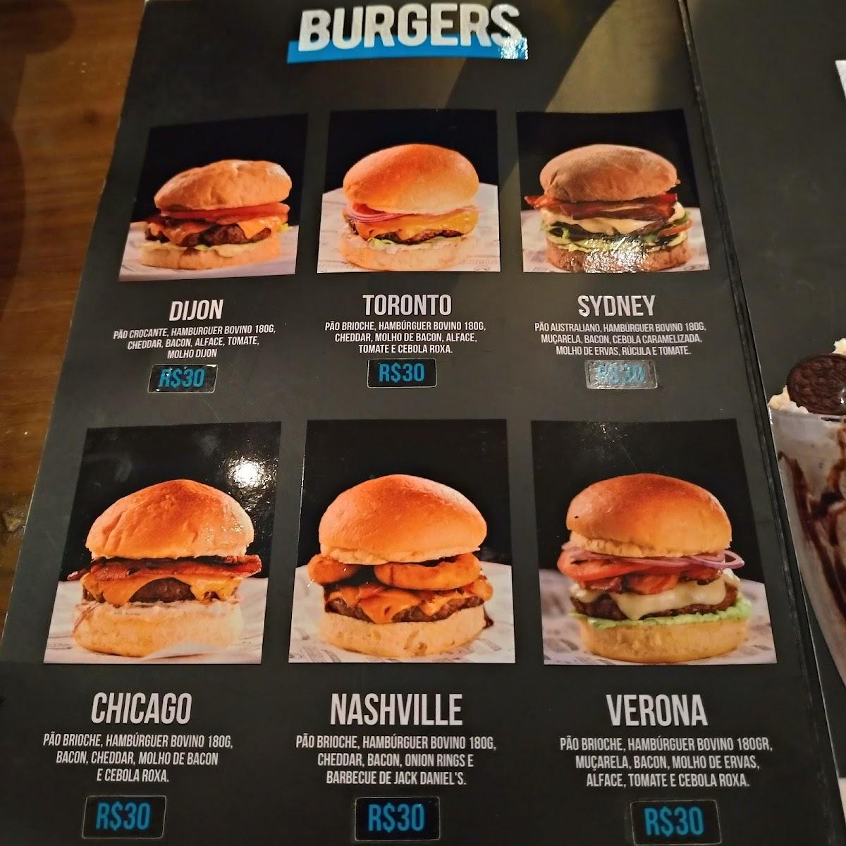 Menu at Best Burger Hamburgueria restaurant, Goiânia