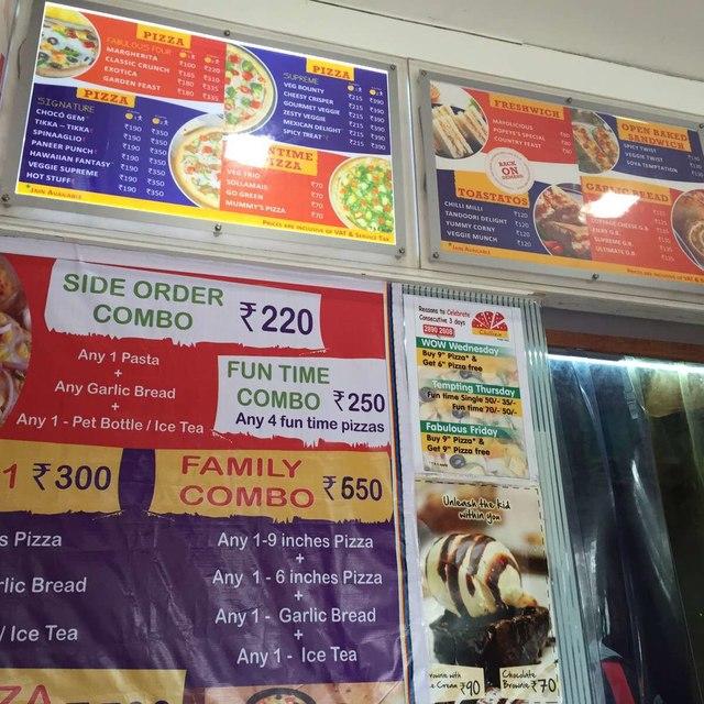 Menu at More Over Pizza, Mumbai