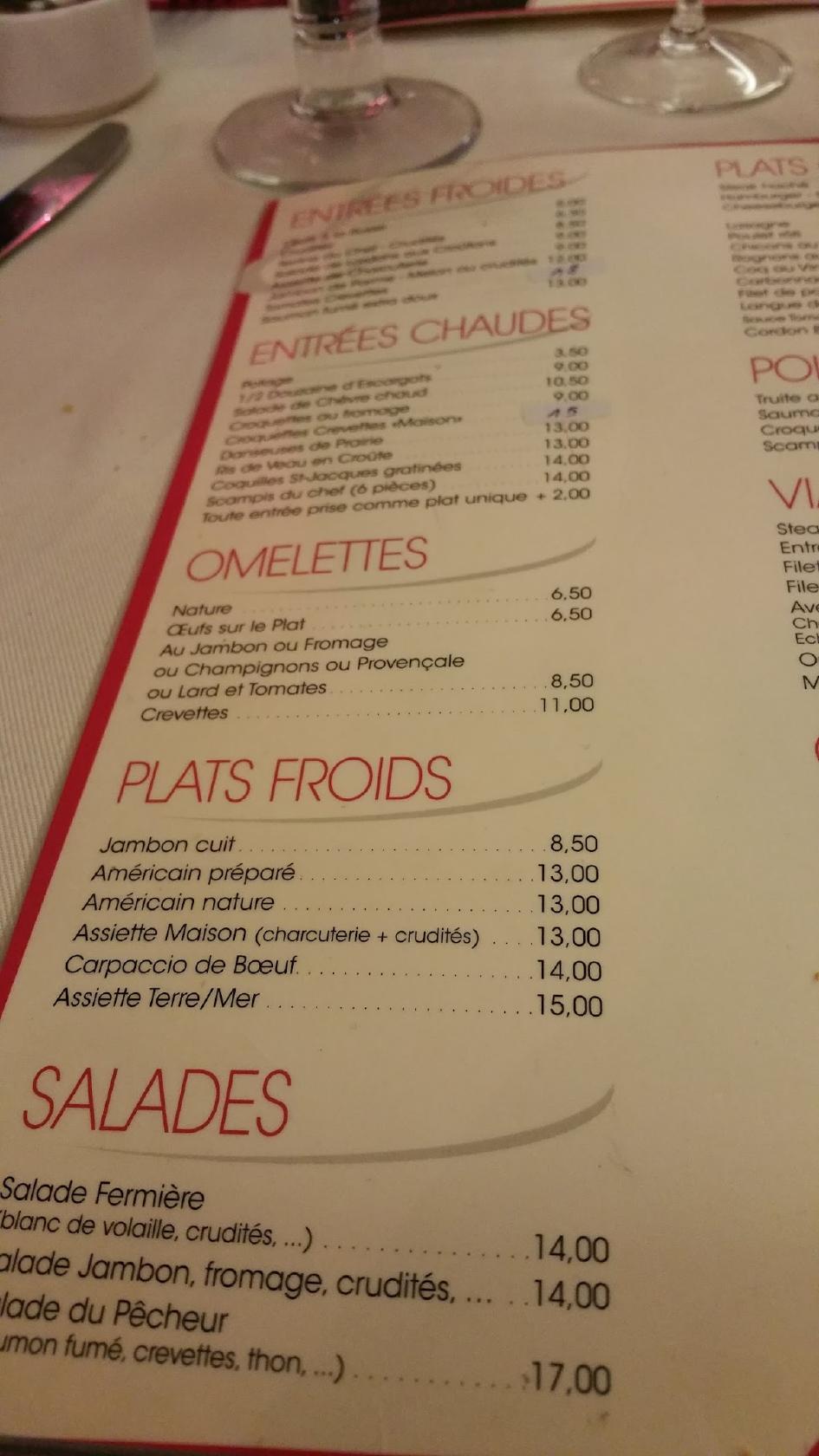 Menu au Martino, Mouscron
