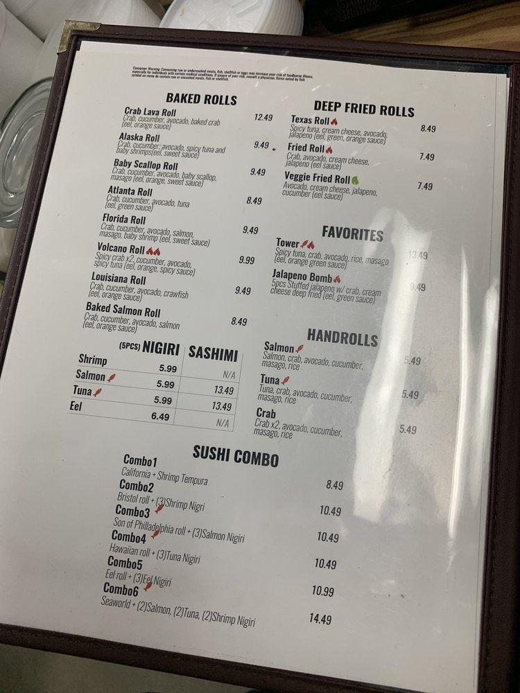 Menu at Bristol General Store restaurant, Ennis