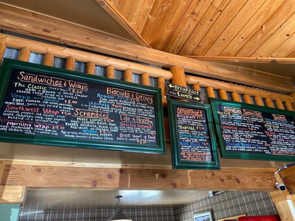 Menu at Stella's restaurant, Cle Elum