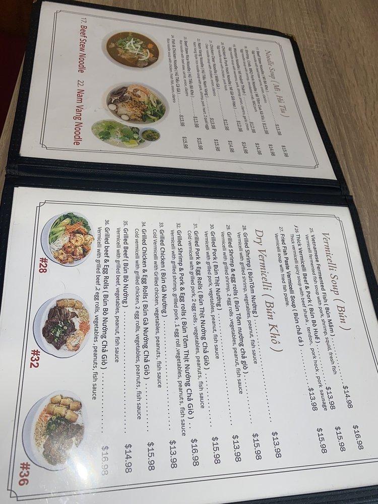 Menu at Pho King Eggroll II LLC restaurant, Goodyear