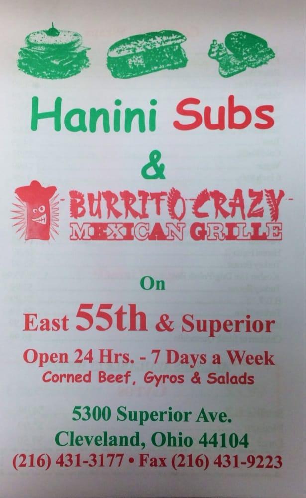 Hanini Subs, 5300 Superior Ave in Cleveland - Restaurant menu and reviews