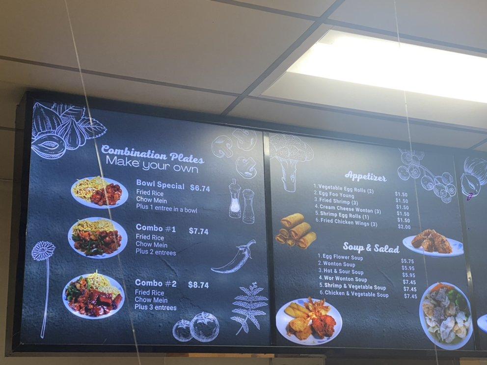 Menu at Happy Tuesday restaurant, Los Angeles