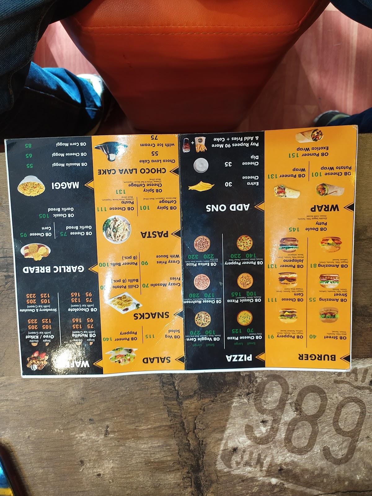 Menu at One Bite Bali, Bali
