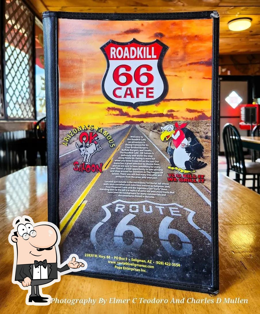 The Roadkill Cafe/O.K. Saloon, Seligman - Restaurant menu, prices and ...