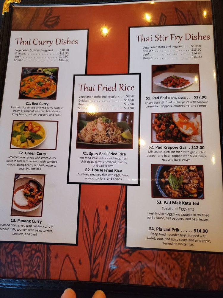 Menu at Mai Phi Authentic Asian Cuisine restaurant, Southern Pines