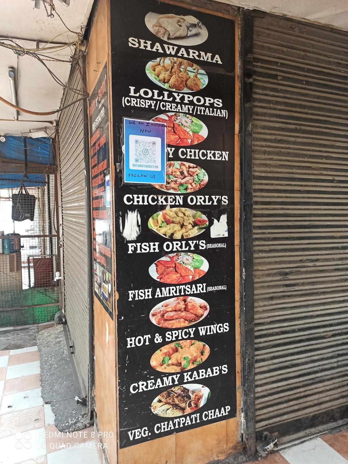 Menu at ROTI n BOTI, New Delhi