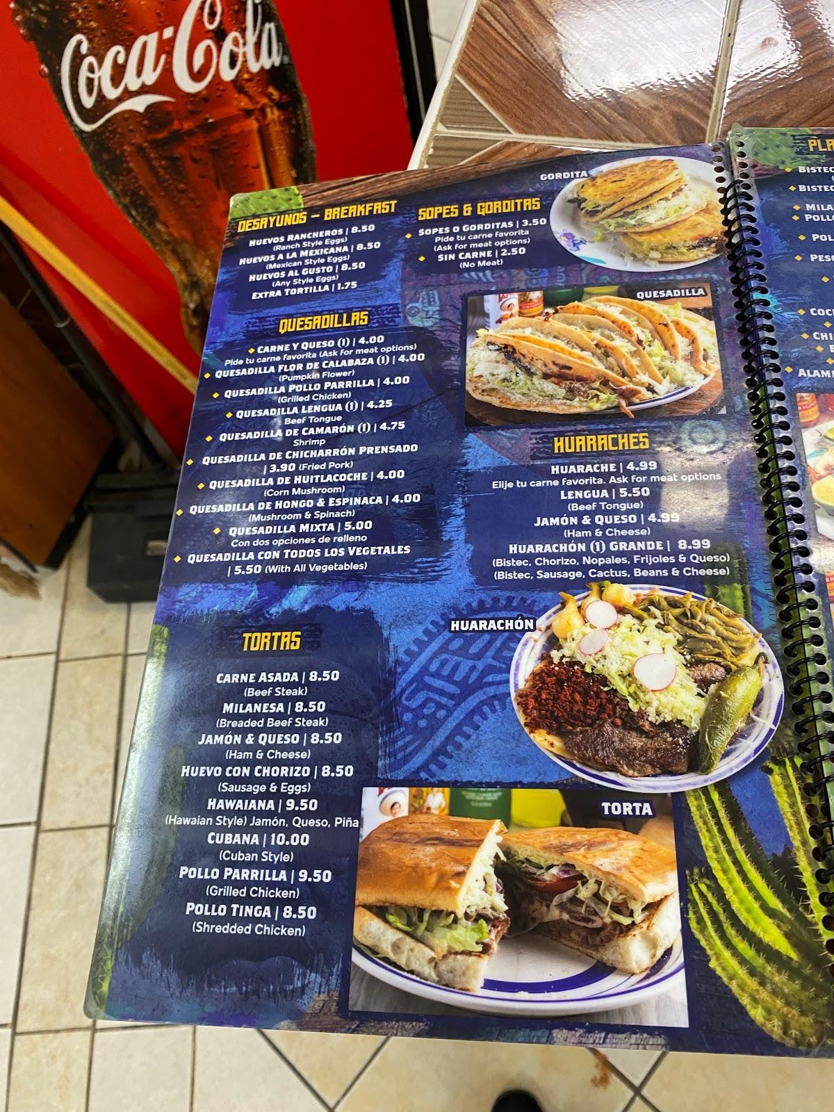 Carta del restaurante Taco Corner, High Point, 802 S Main St