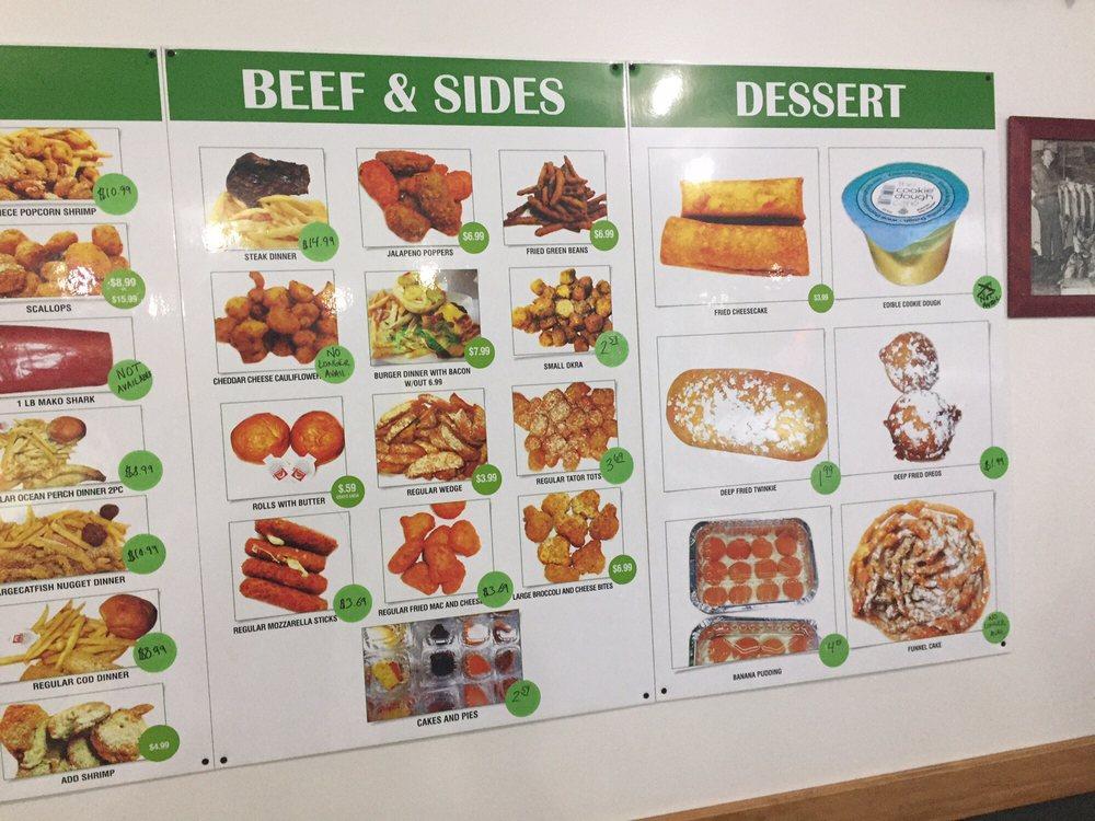 Menu at Eastside Fish Fry & Grill restaurant, Lansing, E Kalamazoo St