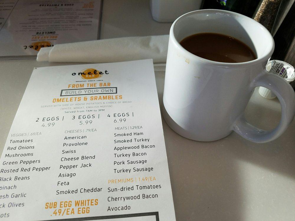Menu at Omelet Bar, Orlando