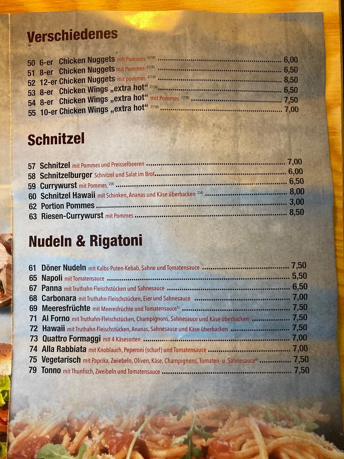 Speisekarte von Aram‘s Döner restaurant, Neumarkt-Sankt Veit