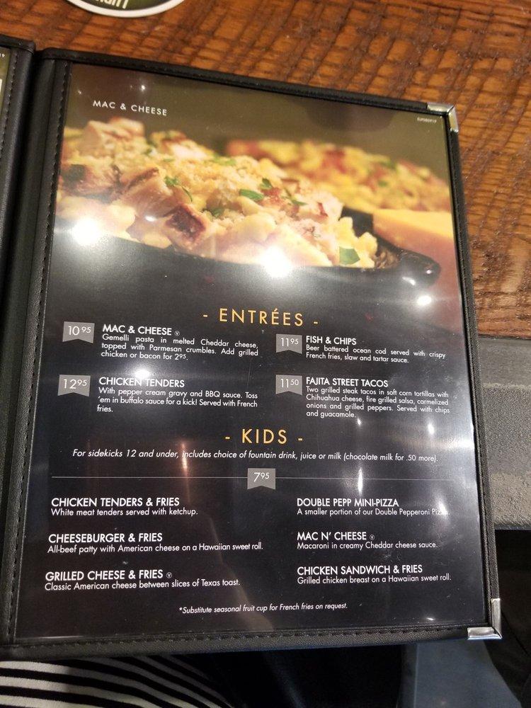 Menu at Flix Brewhouse restaurant, El Paso