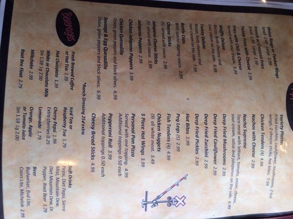 Menu at Choo-Choo's Restaurant LLC, New Martinsville