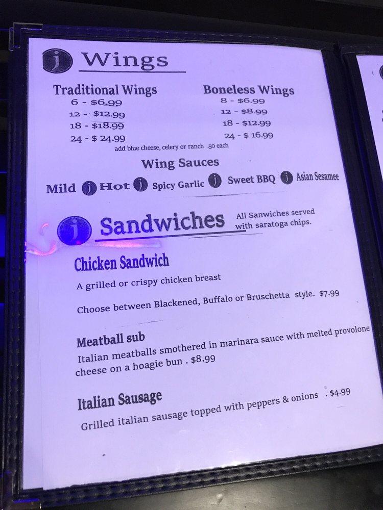 Menu at johnny's Westside Bar & Grill, Cincinnati