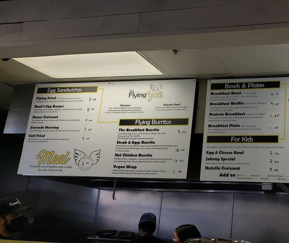 Carta del restaurante The Flying Yolk, Simi Valley