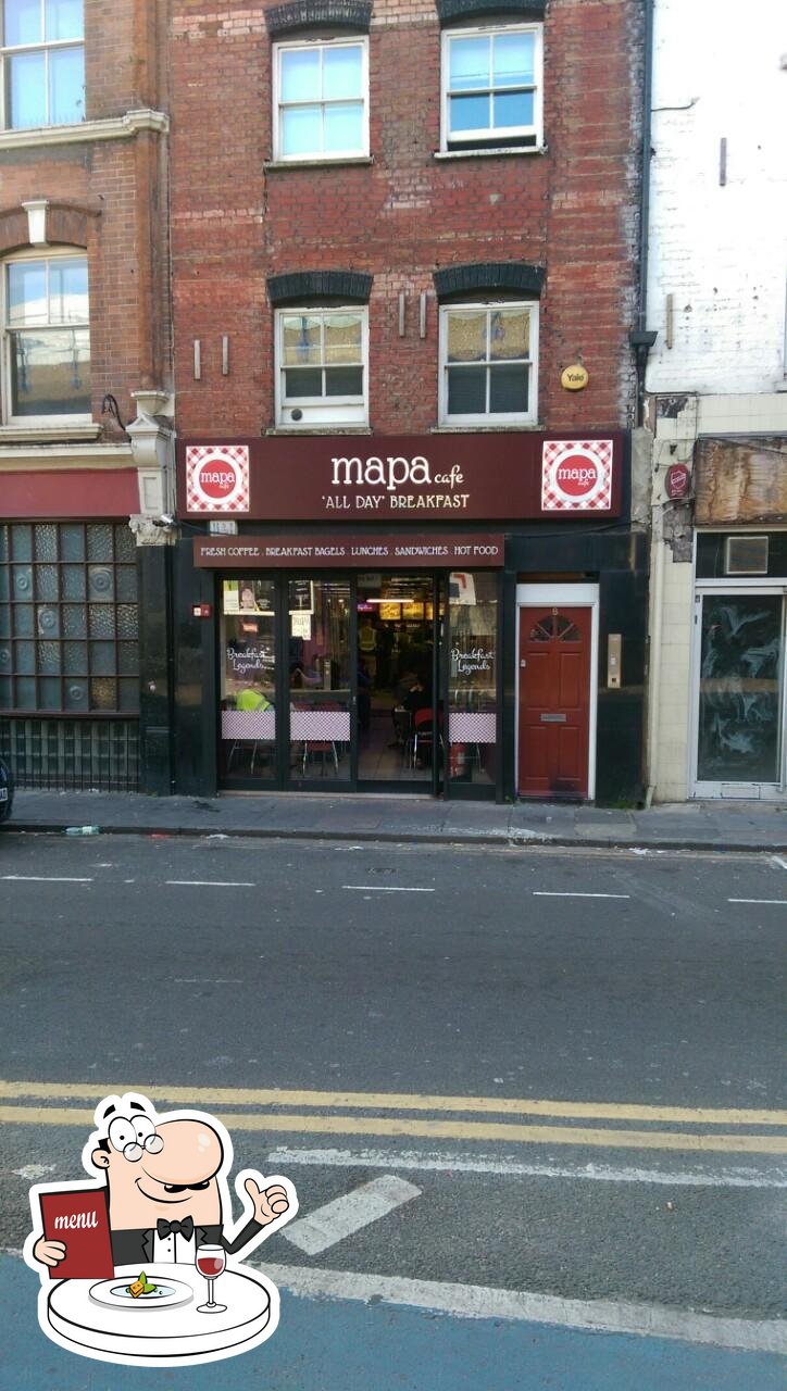 Mapa Cafe, 8 Cable St, Tower Hill in London - Restaurant reviews