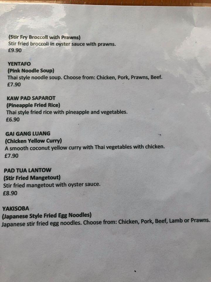 Menu at Three Wise Monkeys pub & bar, Todmorden