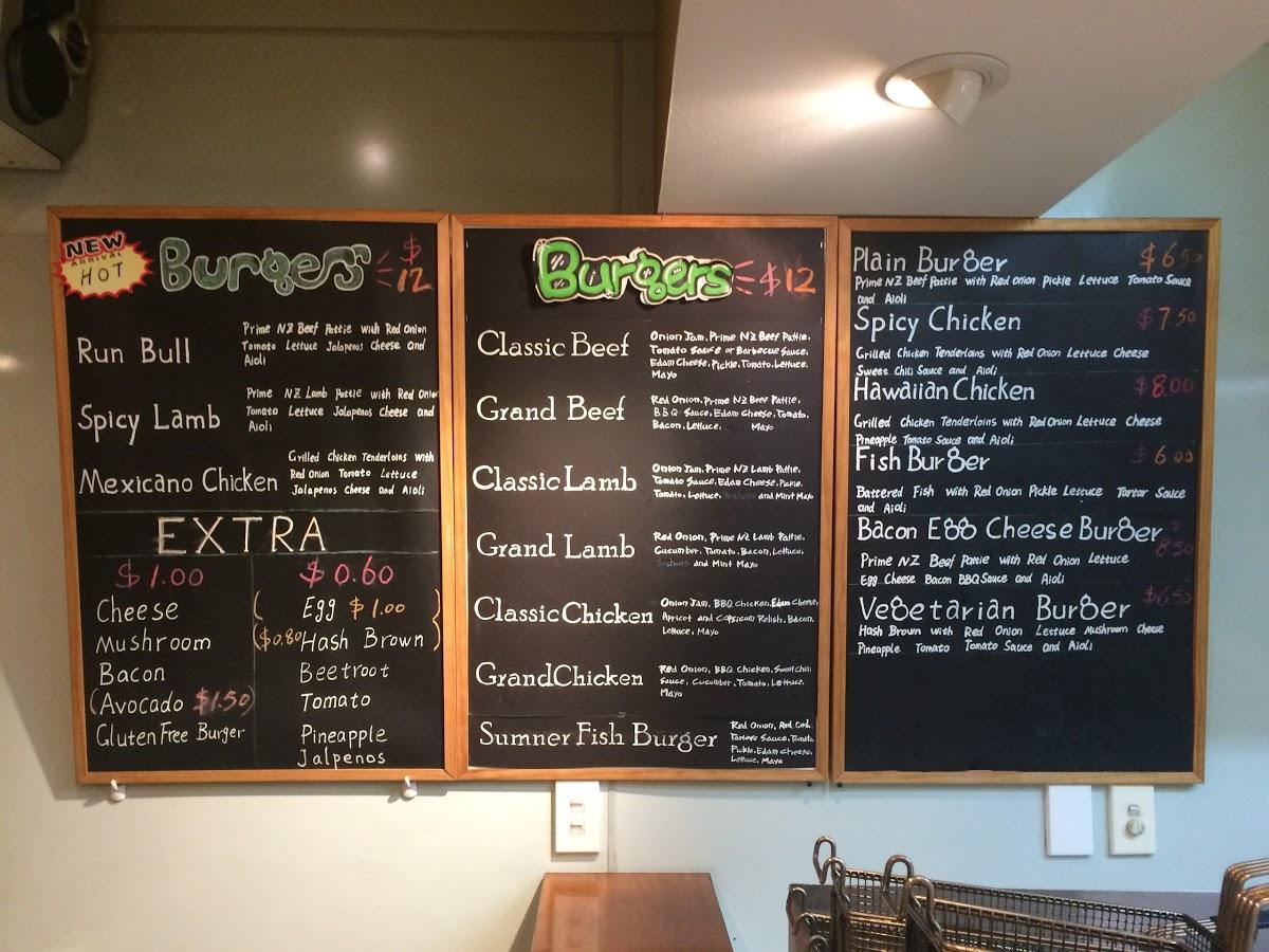 Burger Stop Sumner in Christchurch - Restaurant menu and reviews