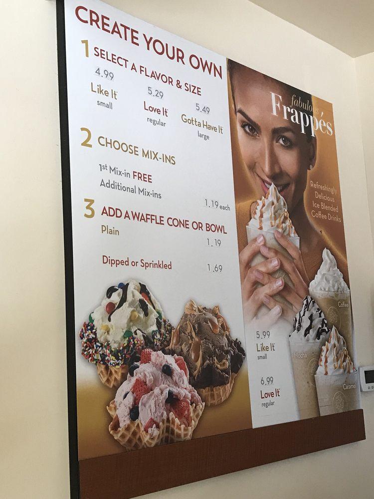 Menu at Cold Stone Creamery fast food, Surprise, N Litchfield Rd