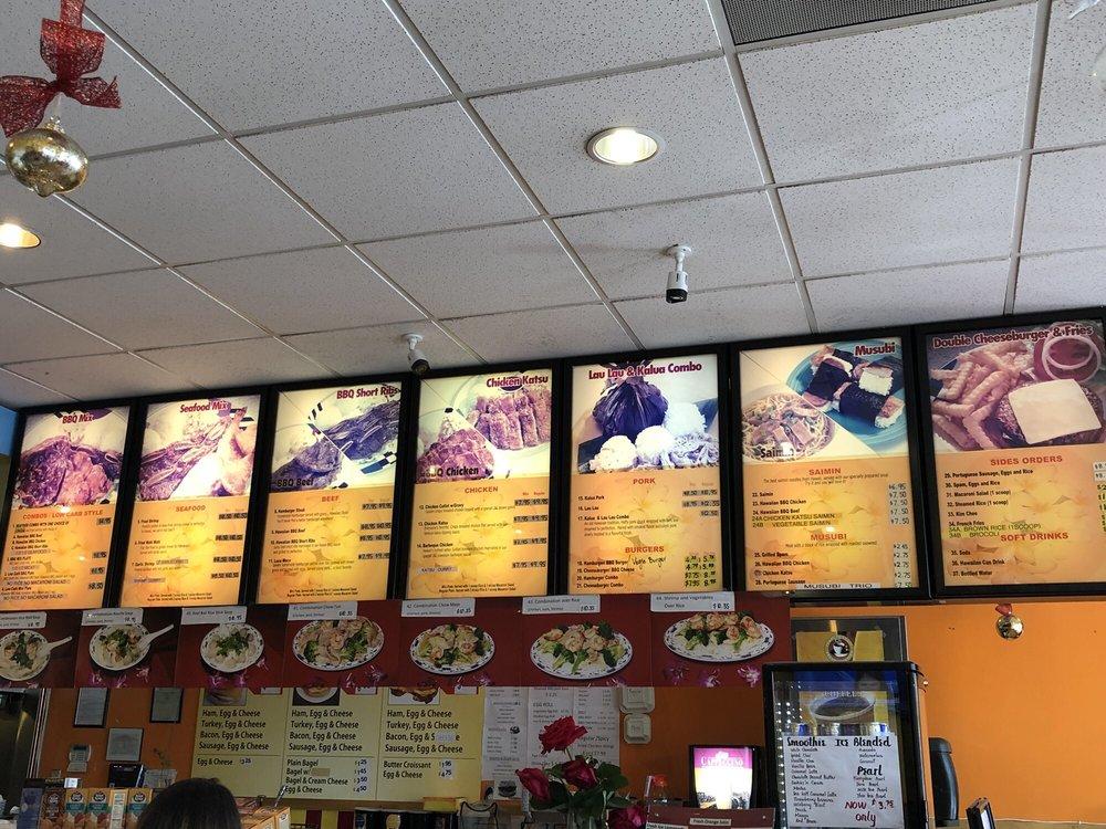 Carta de SH HAWAIIAN BBQ&DONUT, Palo Alto