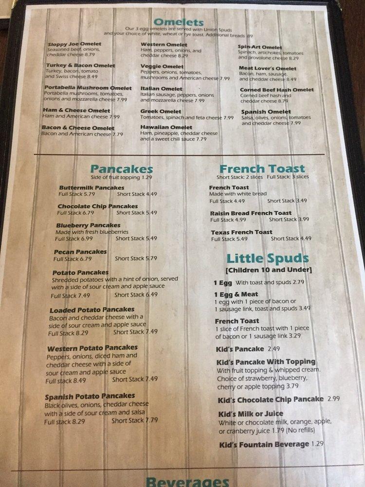 Menu at Mama Lor's Cafe, Webster