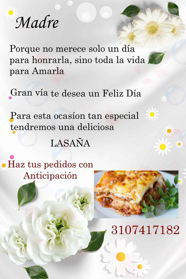 Menu at LA GRAN VÍA restaurant, Yumbo