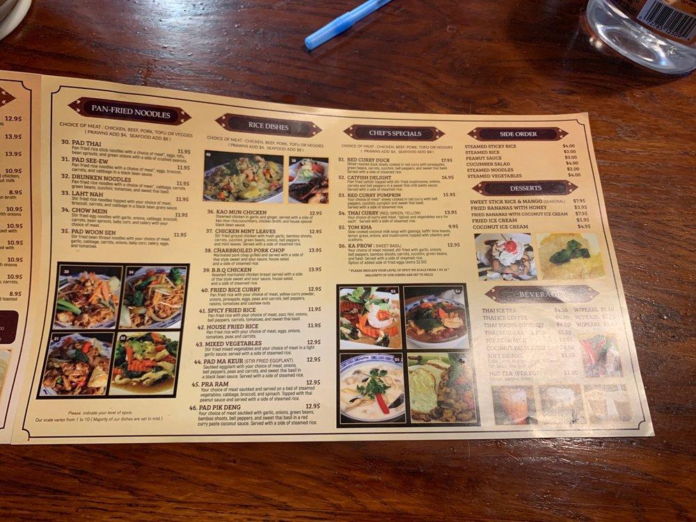Menu at Pho Noodle House restaurant, Oroville
