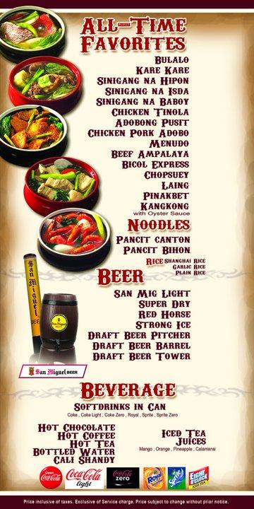 Menu at Cowboy Grill pub & bar, Quezon City, Ortigas Avenue Extension