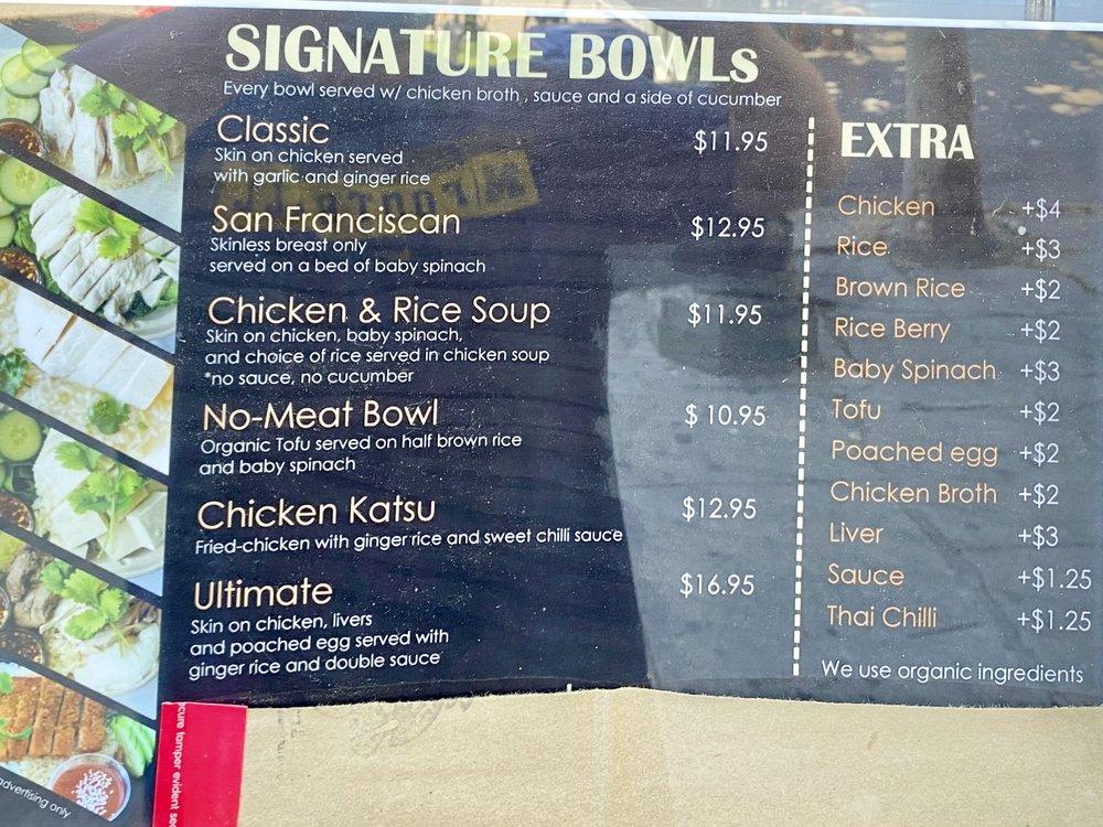 Menu at What The Cluck Oakland restaurant, Oakland