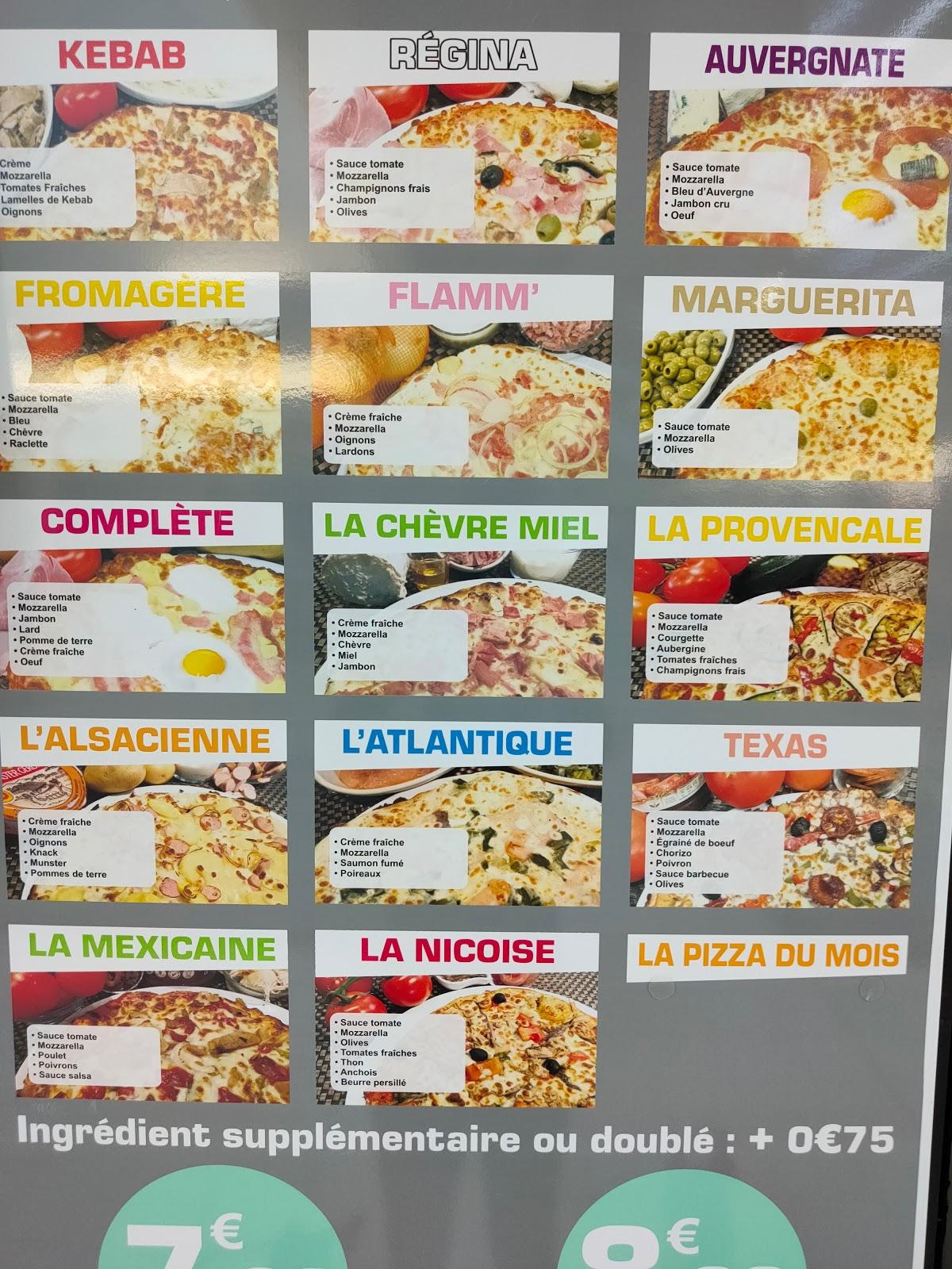 Menu au Cafétéria La Poelee Marly, Marly