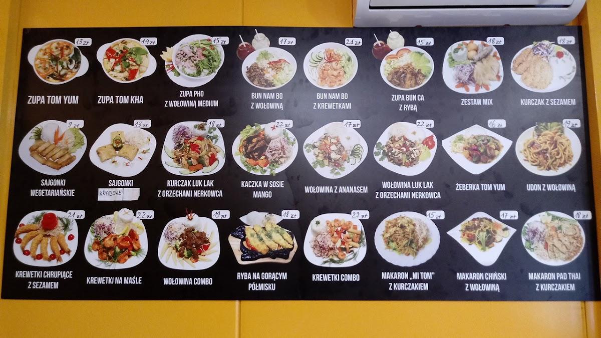 Menu at Bar Sapa Poland, Radzymin