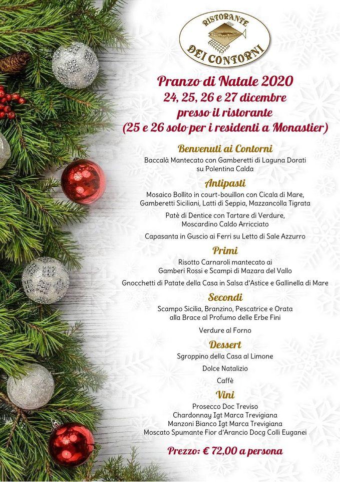 Menu da Ristorante Dei Contorni, Monastier di Treviso