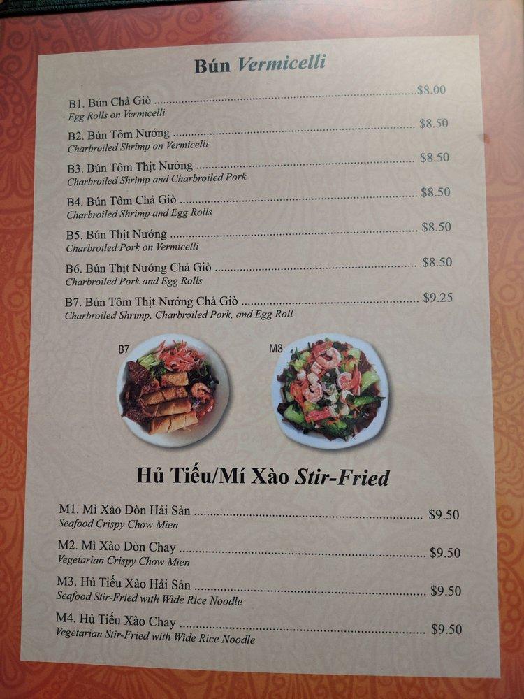 Menu at King Red Crawfish & Pho restaurant, Murrieta