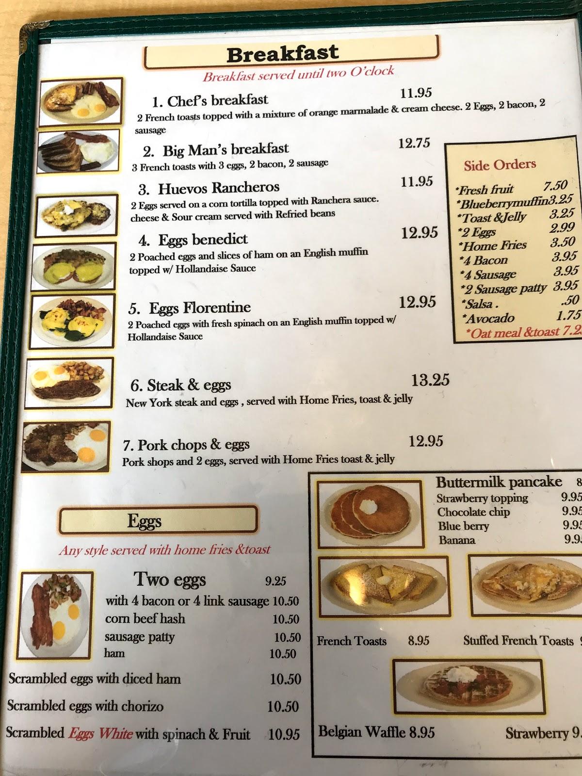 Menu at Redondo Coffee Shop and Bait & Tackle Shop cafe, Redondo Beach ...