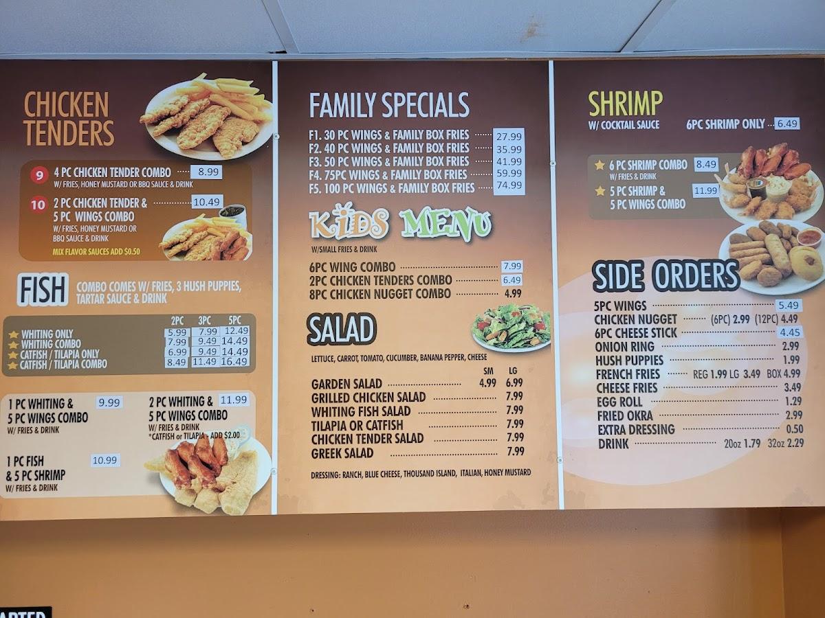 Menu at Wing master restaurant, Lawrenceville, Sugarloaf Pkwy
