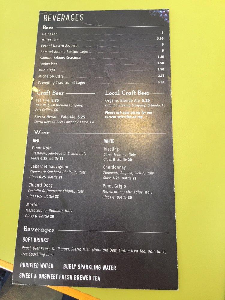 Menu at Flippers Pizzeria, Wildwood, Traverse Trl