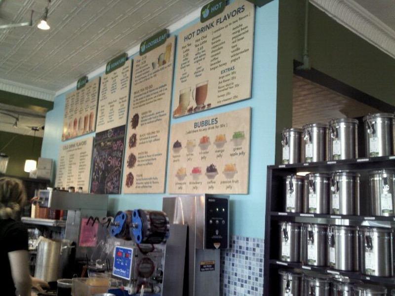 Menu at Sencha Tea Bar, Saint Paul, Grand Ave