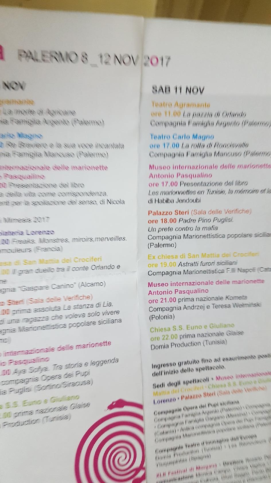 Menu da TINA PICA ristorante, Palermo, 19