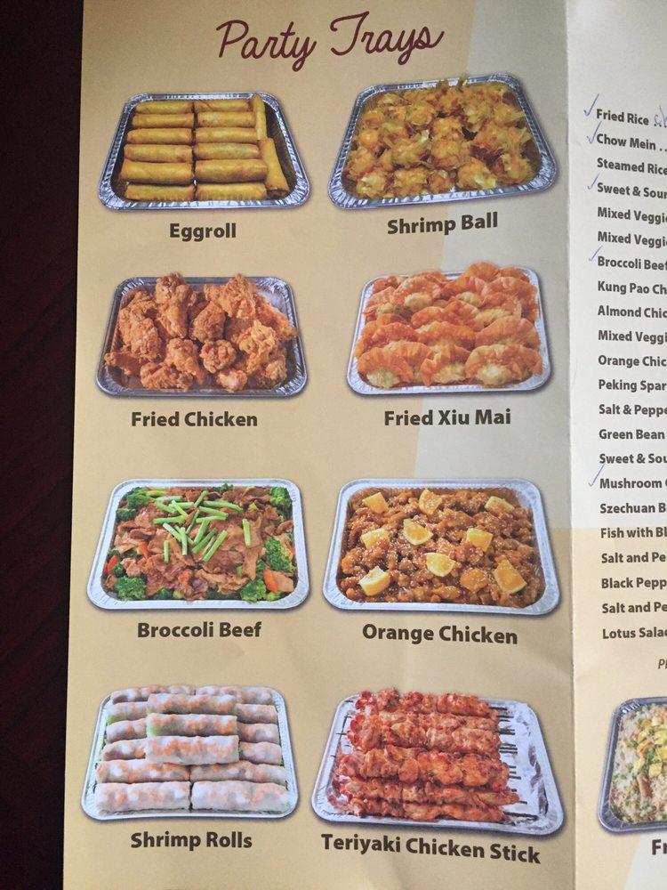 Menu at King Eggroll Express restaurant, San Jose, Leigh Ave