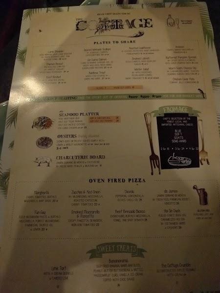 Menu at The Cottage Balmain pub & bar, Balmain